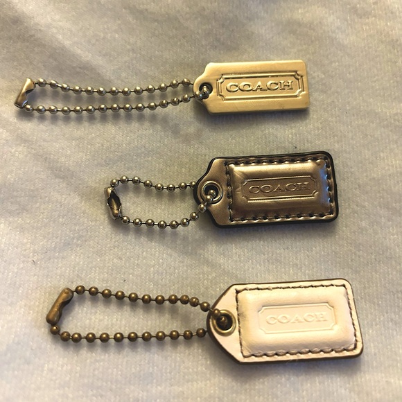 Coach | Bags | Coach Hang Tag Trio | Poshmark